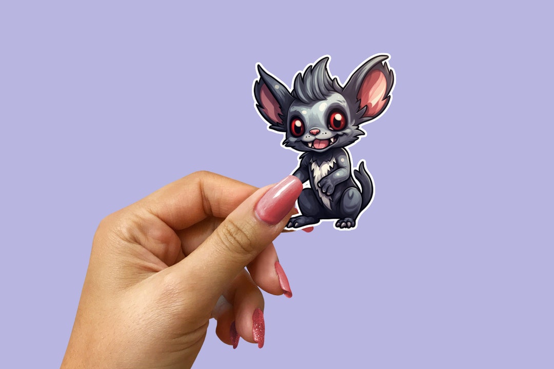 Chupacabra Sticker, Cute Chupacabra, Cryptid Seeker, Halloween Sticker ...