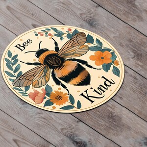 Bee Kind Vinyl Sticker for Laptop, Water Bottle, or Journal Cute Bee ...