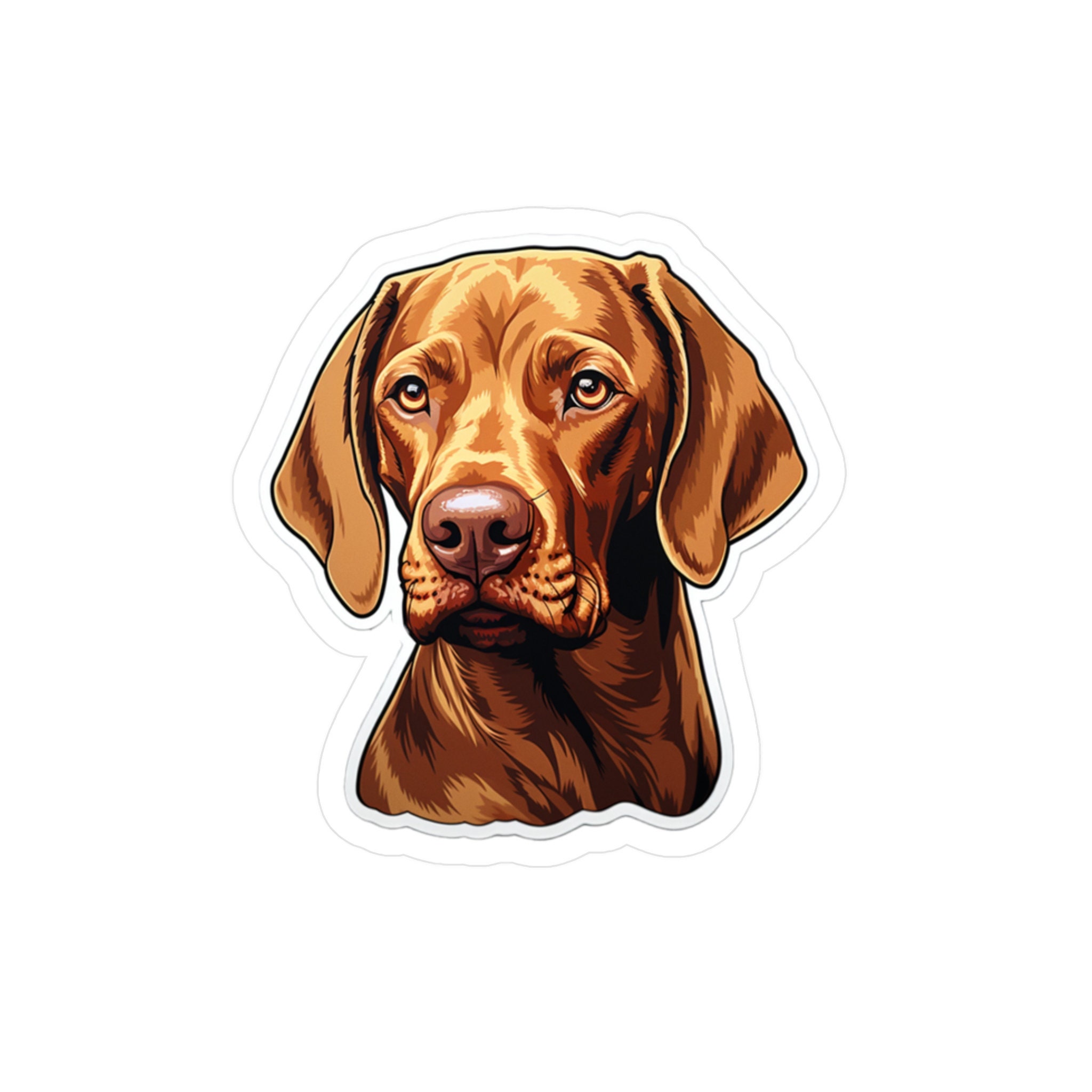 Dog Stickers, Vizsla Decals, Dog Mom Dog Dad Stickers, Vizsla Dogs ...