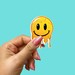 Smiley Face Sticker It's HOT Outside Sticker Smiley - Etsy