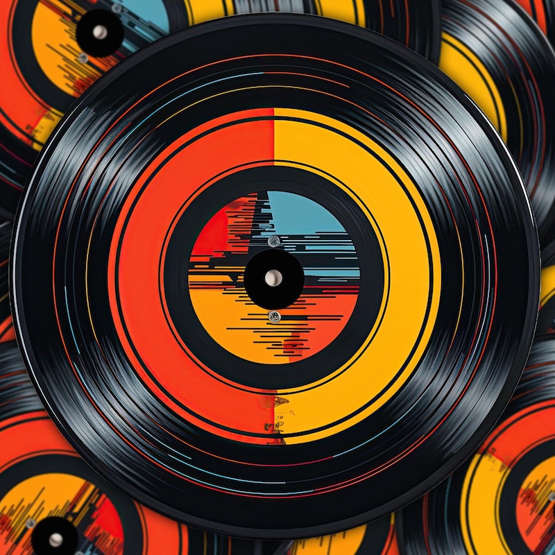 Old Red Record - Etsy