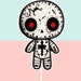 Magical Voodoo Doll Sticker Bring a Touch of Mysticism to - Etsy