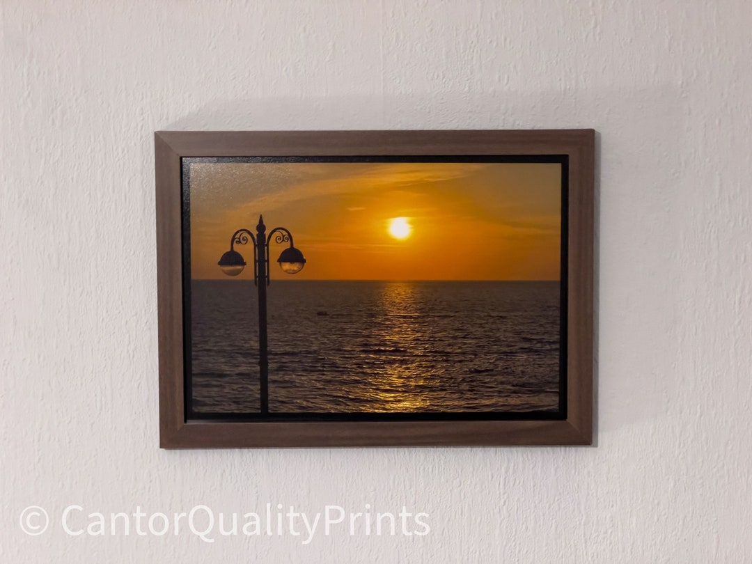 A4 Lustre Print Vibrant Sunset (unframed) Home Decor - Etsy