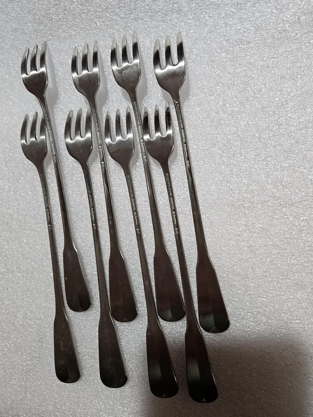 Distinction Deluxe Stainless by Oneida HH Forks - Cocktail Seafood Fork ...