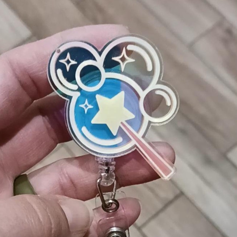 Bubbles Badge Clip - Etsy