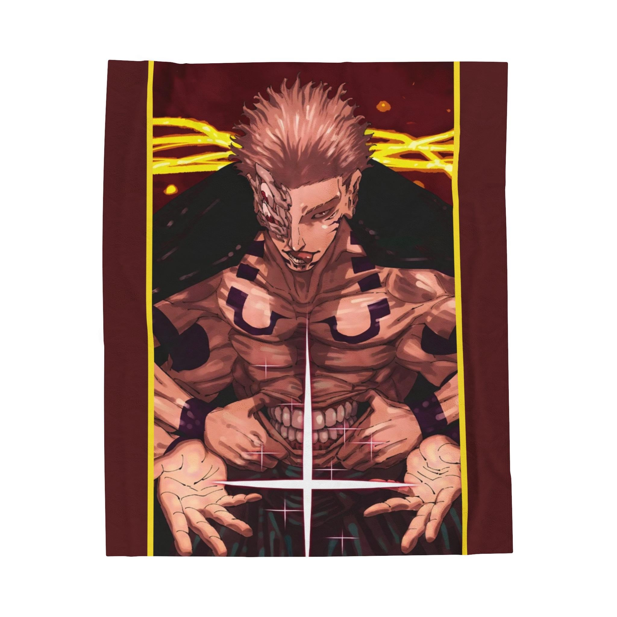 True Form Sukuna Blanket - Etsy