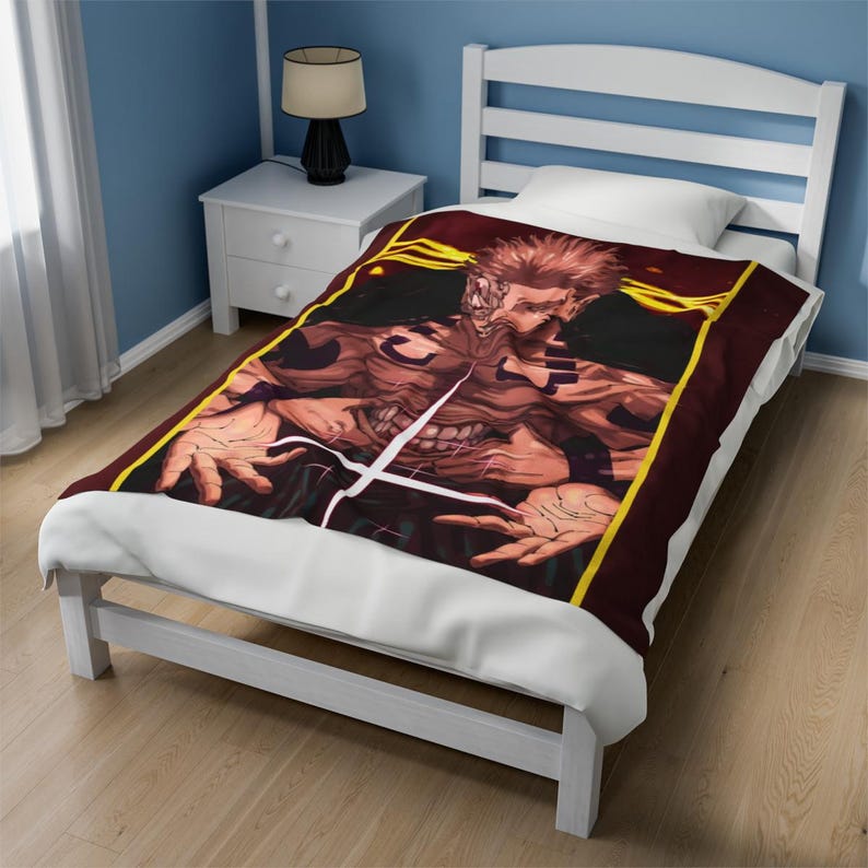 True Form Sukuna Blanket - Etsy