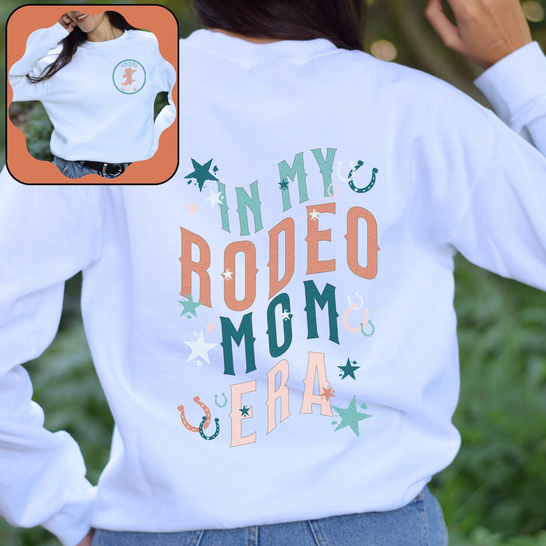 Personalize Rodeo Mom Shirt Rodeo Mom Era Shirt Barrel Racer - Etsy