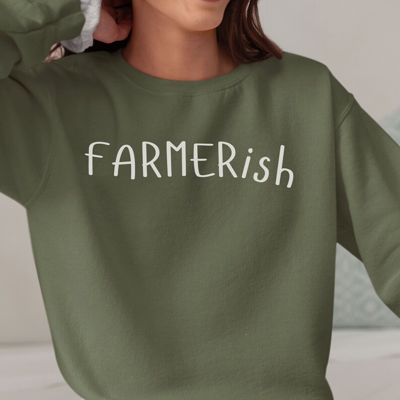 Farmerish Sweatshirt, Hobby Farm Life Sweatshirt, Farm Life Sweater ...