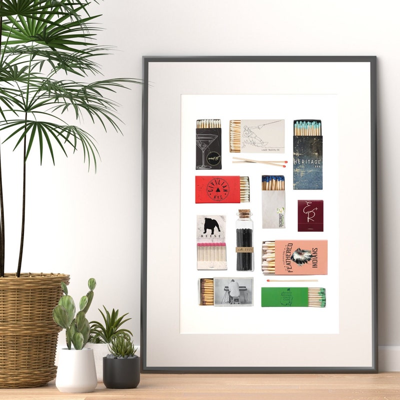 Matchbox Poster - Etsy UK
