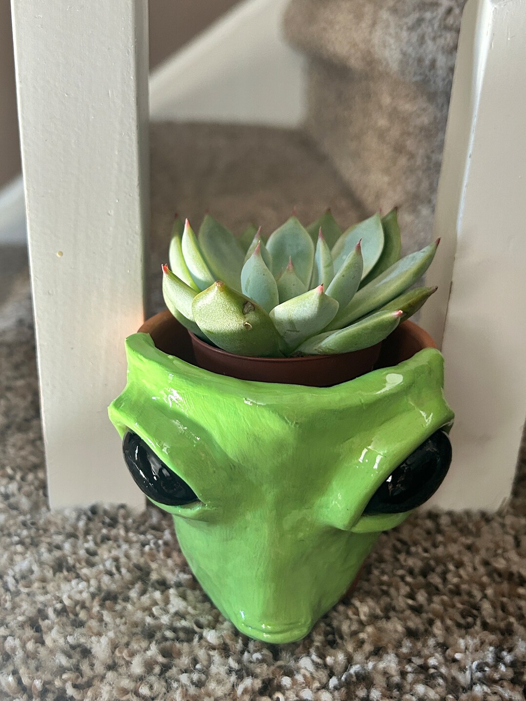 Alien Friend Plant Pot - Etsy