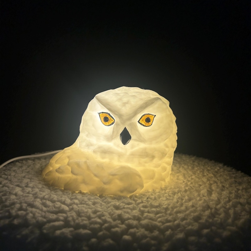 Owl Lamp - Etsy