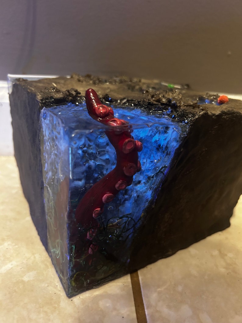Sea Monster Tide Pool Diorama - Etsy