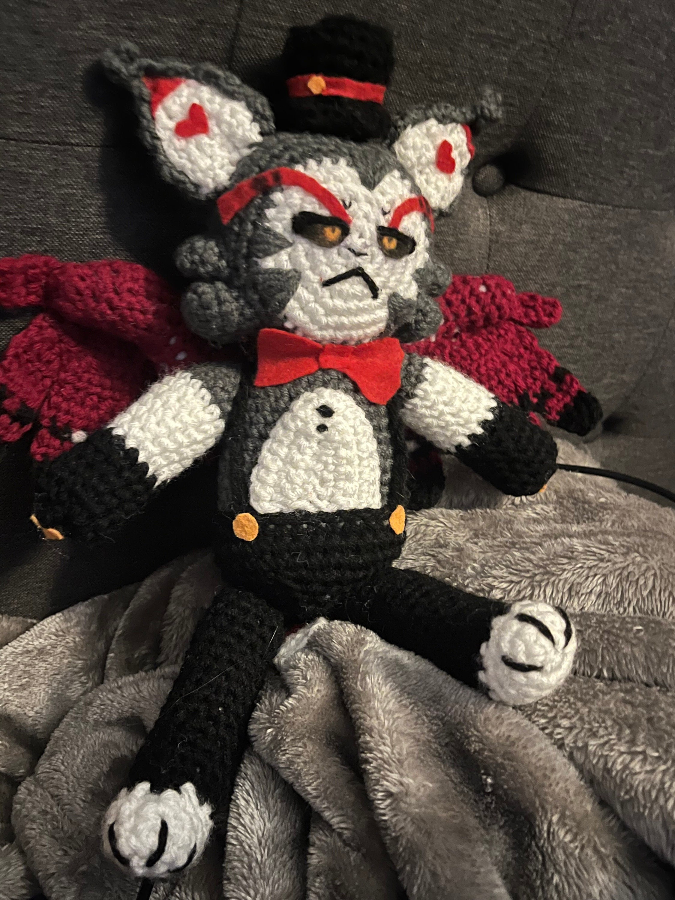 Husk Crochet Pattern | Hazbin Hotel Inspired (PDF Pattern) - Etsy