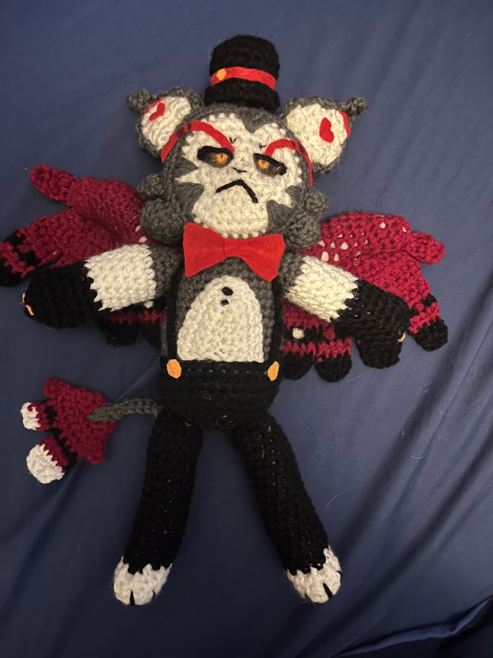 Husk Crochet Pattern | Hazbin Hotel Inspired (PDF Pattern) - Etsy