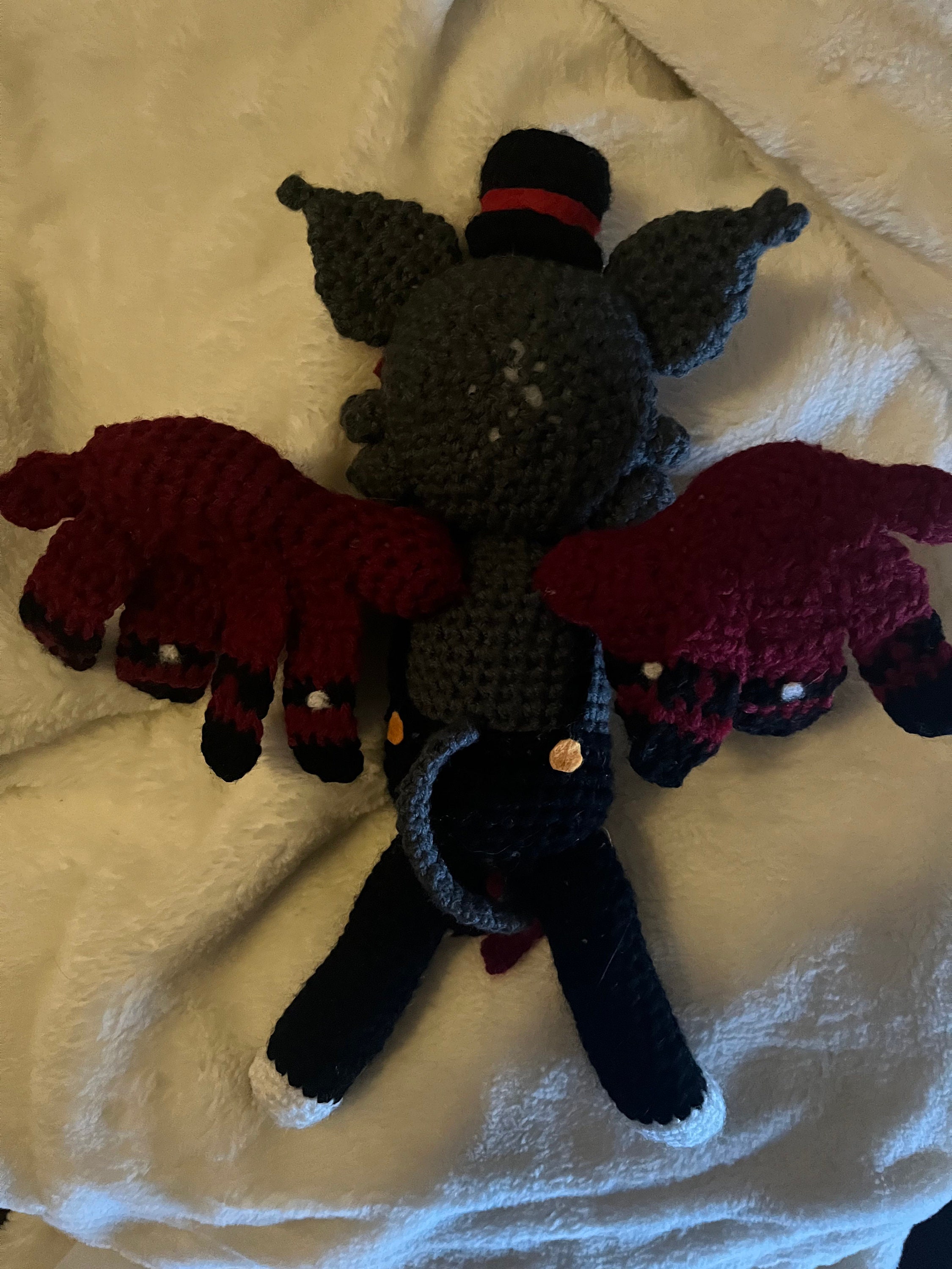 Husk Crochet Pattern || Hazbin Hotel Crochet Pattern - Etsy