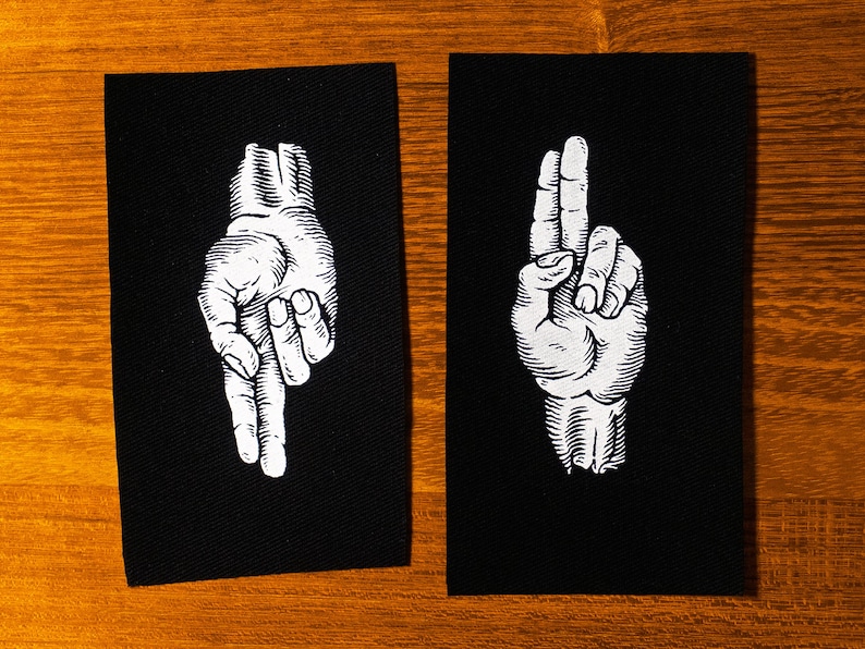 As Above so Below. Two Hands. Hermeticism. Screen Printed Black Cotton ...