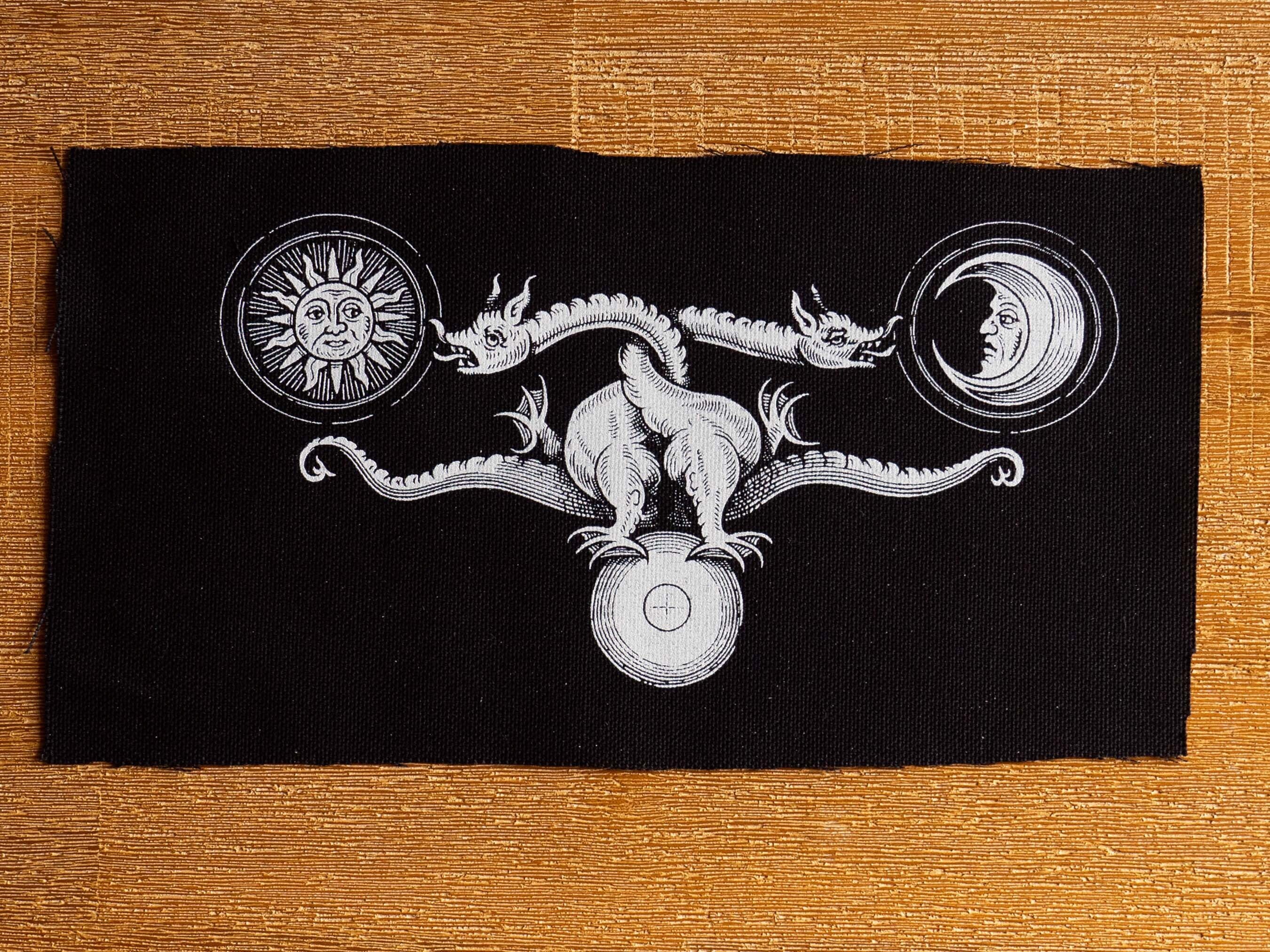 Alchemy Transmutation: Dragons Create Gold/sun and Silver/moon From ...