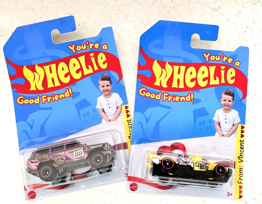 Custom Hot Car Wheels Packing - Personalized Party Favor for Any Theme ...