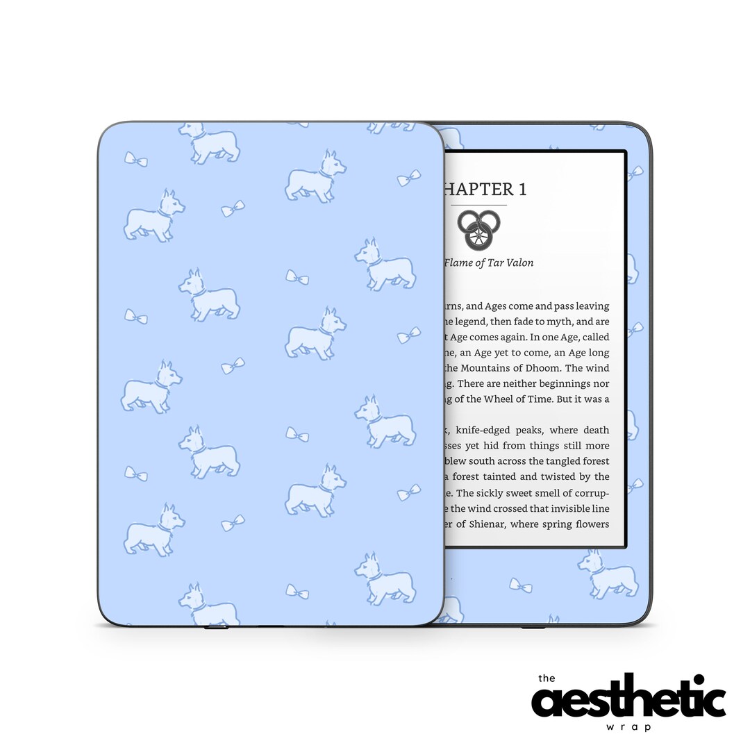 Scotty Dog Preppy Amazon KINDLE Decals Skin Vinyl WRAP Paperwhite ...