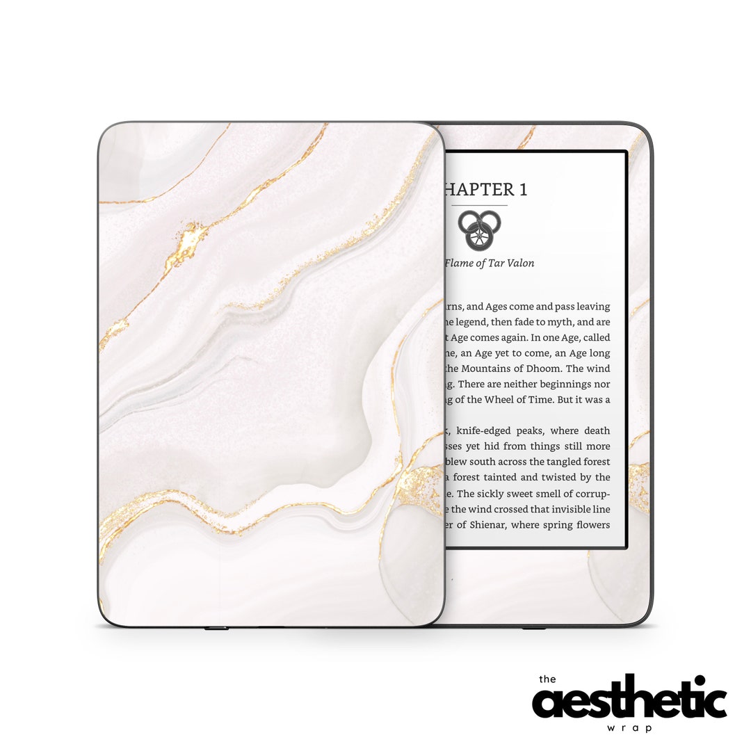 Gold Marble Amazon KINDLE Decals Skin Vinyl WRAP Paperwhite, Oasis ...