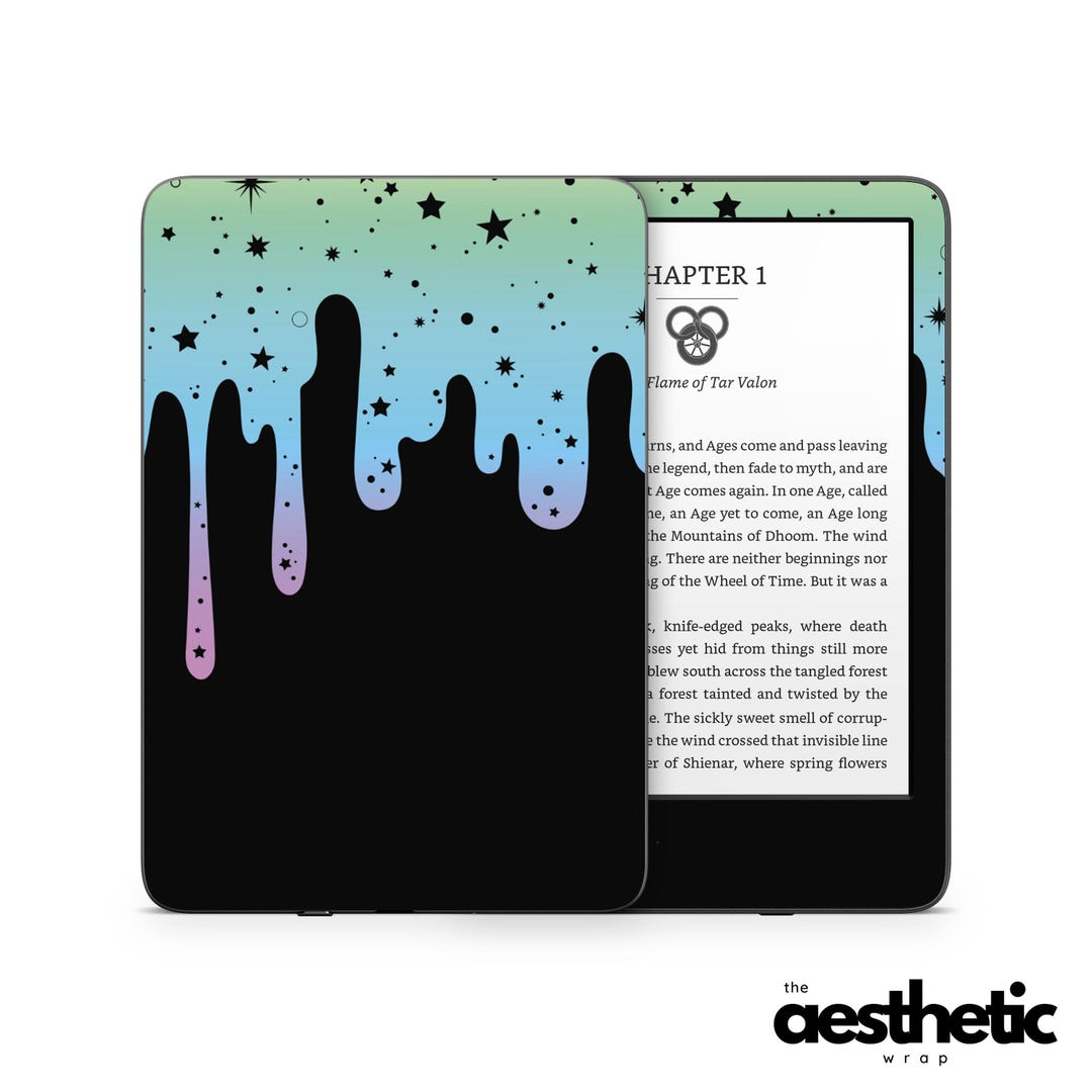 Galaxy Drip Amazon KINDLE Decals Skin Vinyl WRAP Paperwhite, Oasis ...