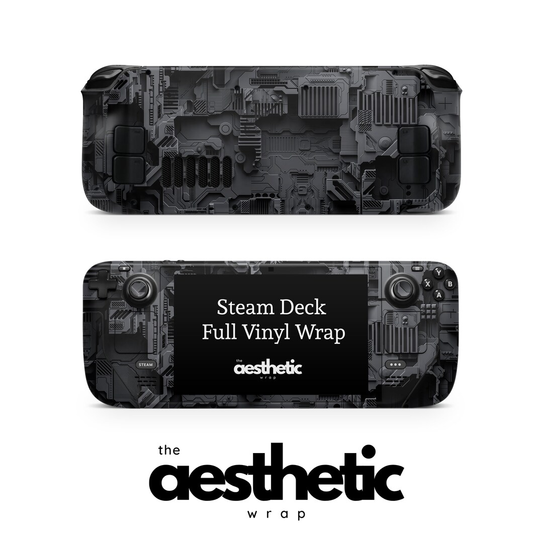 Dark Plating Valve Steam Deck Vinyl Skin Wrap V104 LCD & OLED - Etsy
