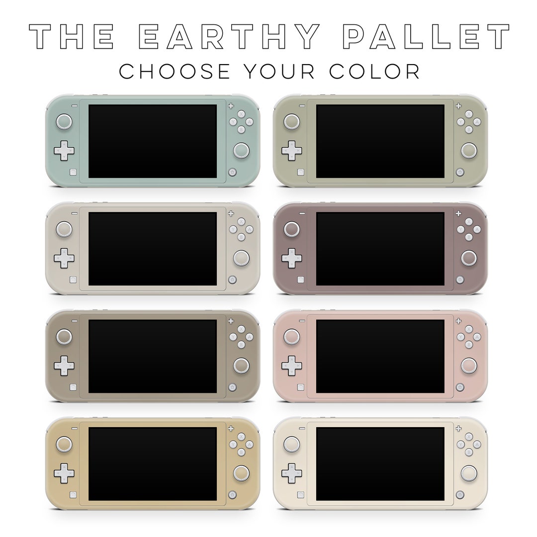 The Earthy Pallet Nintendo Switch Lite Skin Wrap LT142 - Etsy