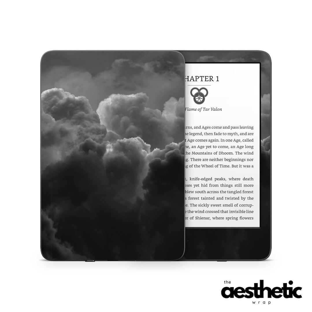 Dark Storm Clouds Amazon KINDLE Decals Skin Vinyl WRAP - Paperwhite ...