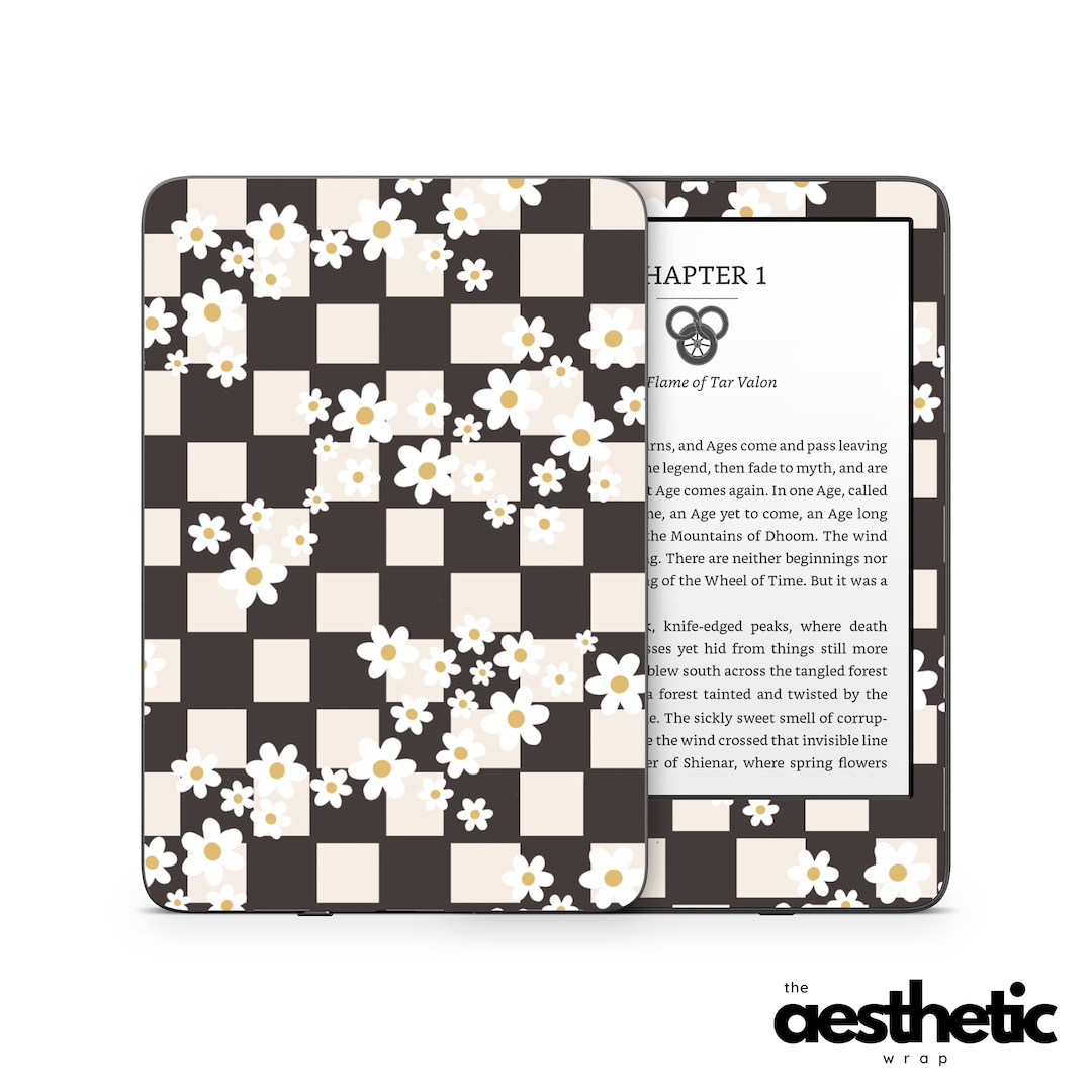 Daisy Check Amazon KINDLE Decals Skin Vinyl WRAP Paperwhite, Oasis ...