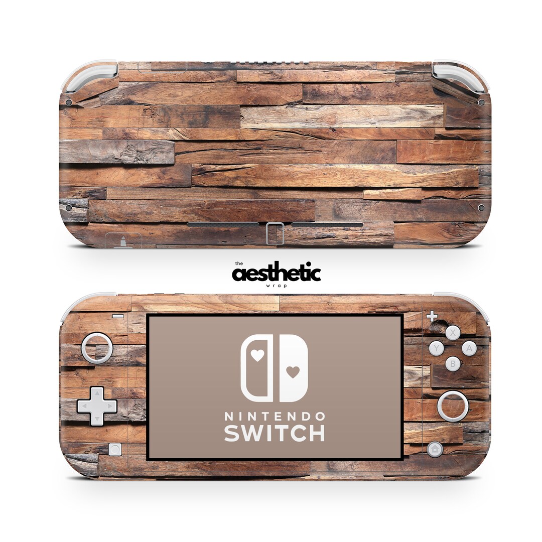 Wood Nintendo Switch Lite Skin Wrap - Etsy
