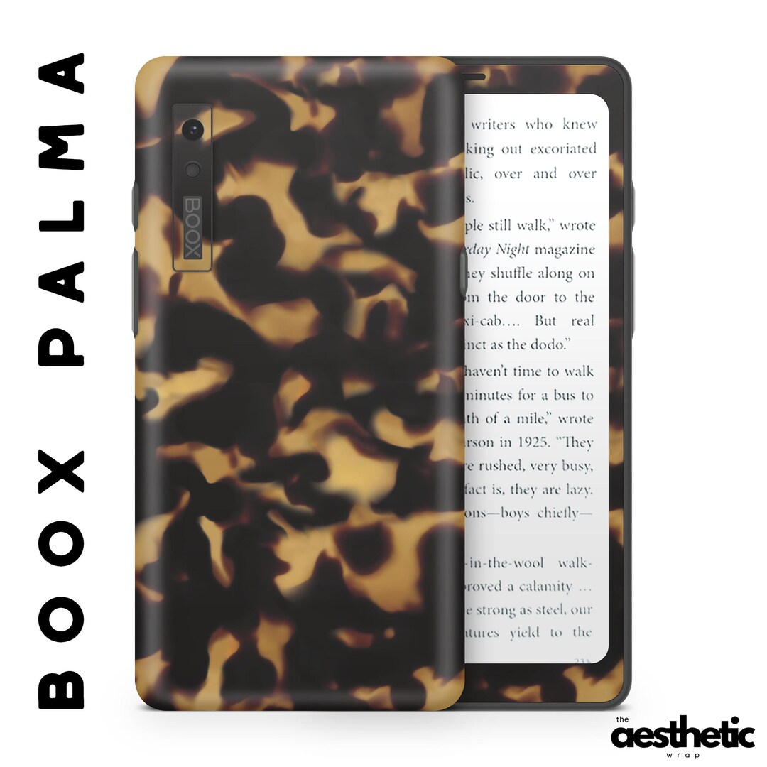 Tortoise Shell Boox Palma Decal Skin Vinyl WRAP Ereader V566 - Etsy