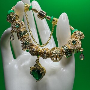 Wicked, Alphaba Inspired European/pandora Style Gold and Green Color ...