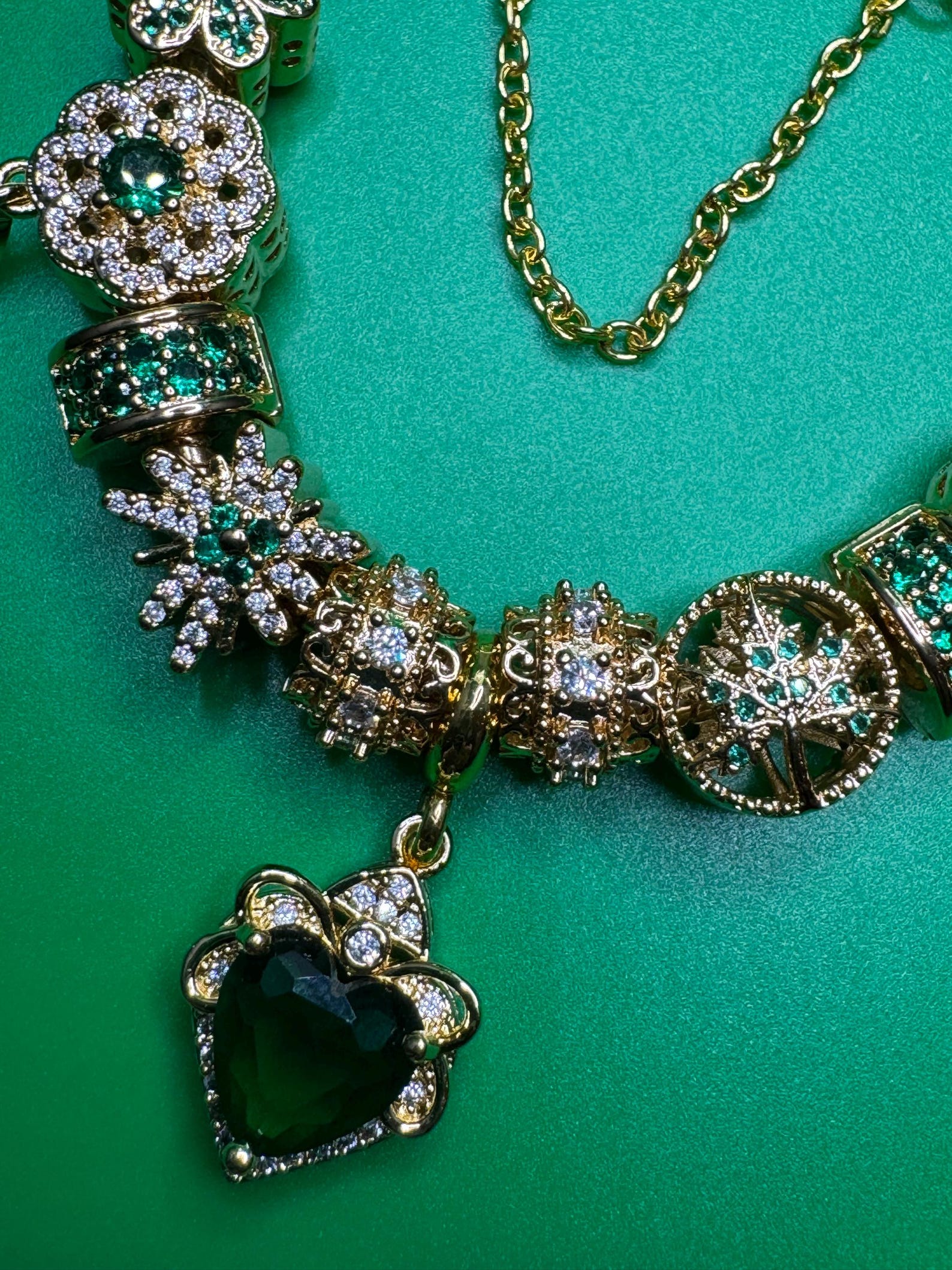 Wicked, Alphaba Inspired European/pandora Style Gold and Green Color ...