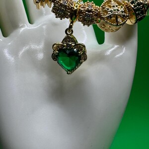 Wicked, Alphaba Inspired European/pandora Style Gold and Green Color ...