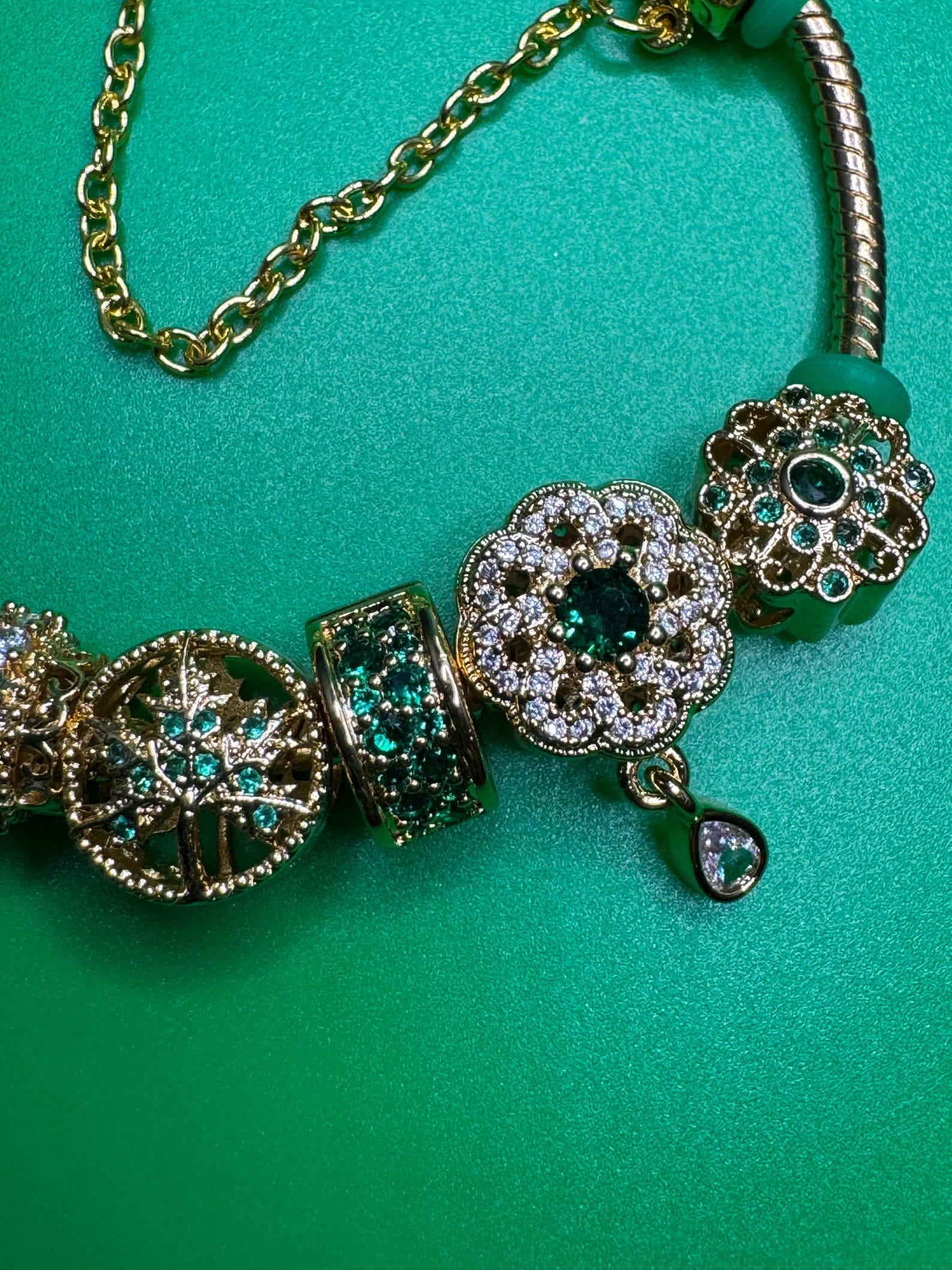 Wicked, Alphaba Inspired European/pandora Style Gold and Green Color ...