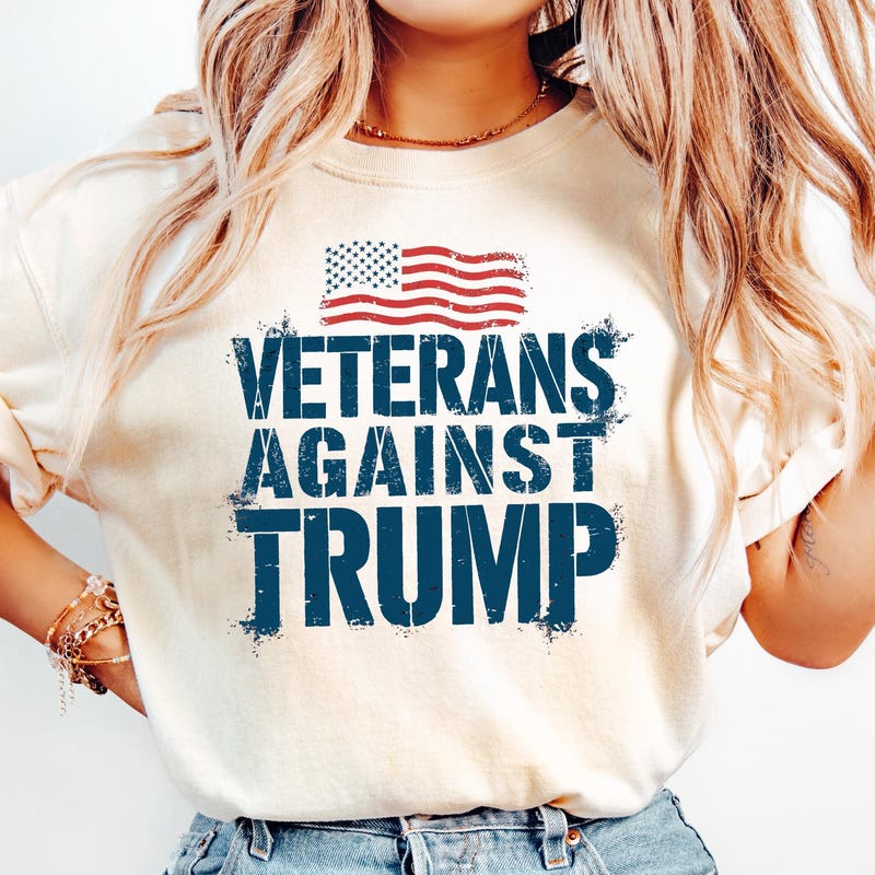 Veterans Against Trump Tshirts - Etsy