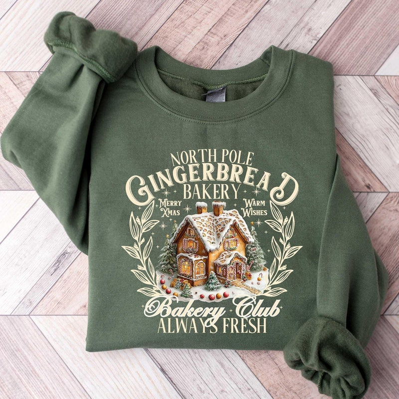 Gingerbread Sweater - Etsy