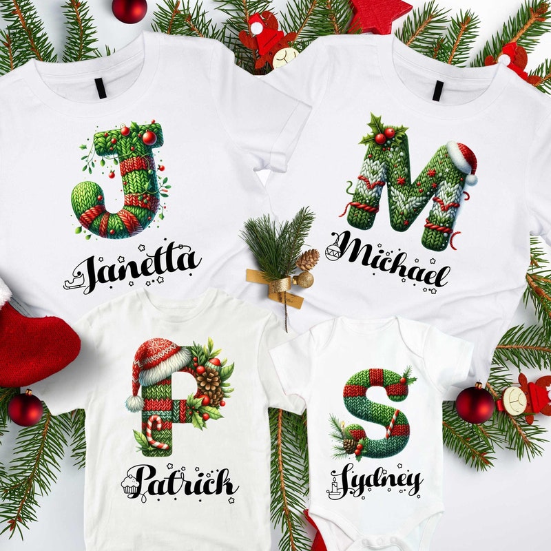 Monogram Christmas - Etsy