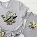 Duuude and Lil Dude Shirt, Turtle Daddy Shirt, Dad and Kid Matching ...