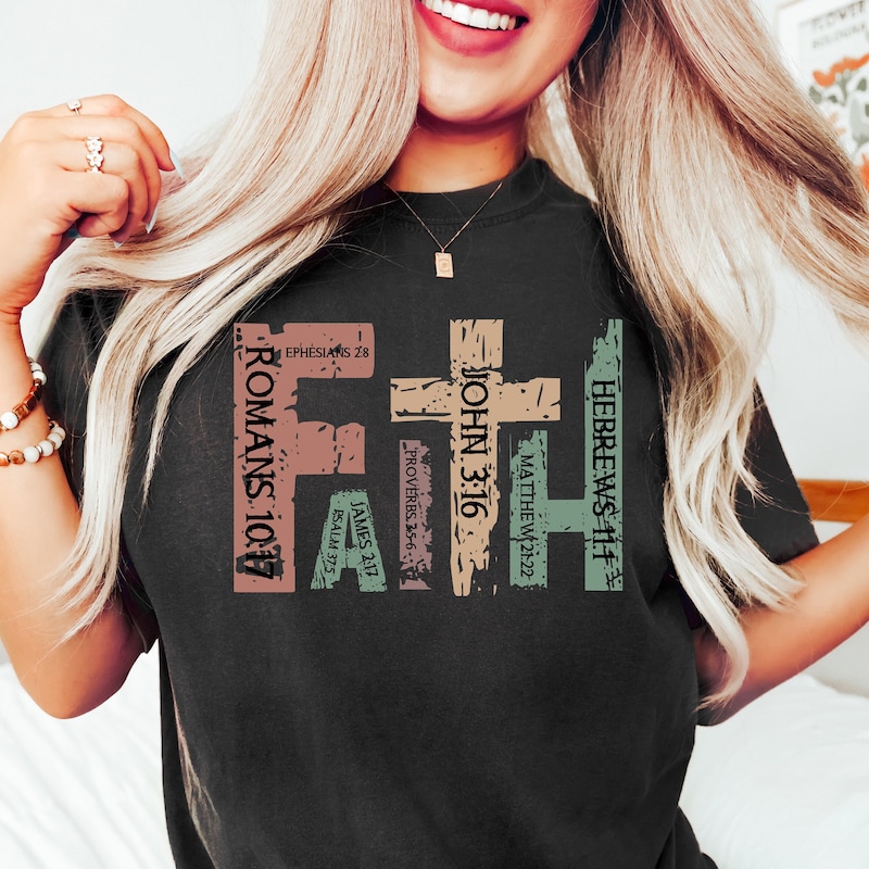 Christian Graphic Tees - Etsy
