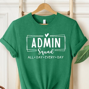 Admin Office Squad, Group Team Matching, Gift for Admin, Admin ...