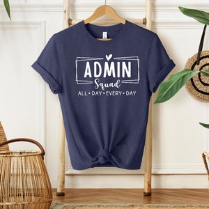 Admin Office Squad, Group Team Matching, Gift for Admin, Admin ...