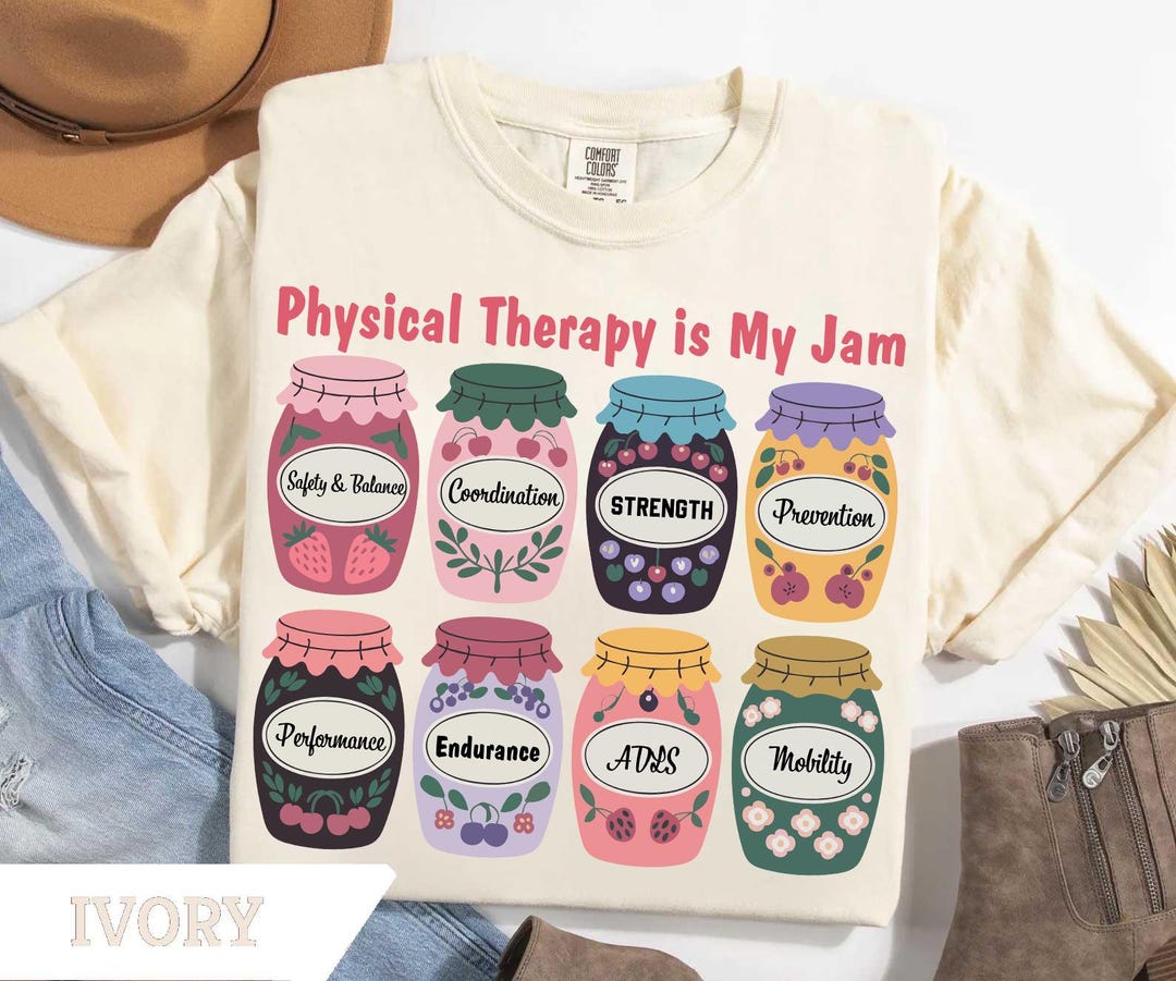 Comfort Colors®physical Therapy Shirt, Physical Therapist Gift, PT, PTA ...