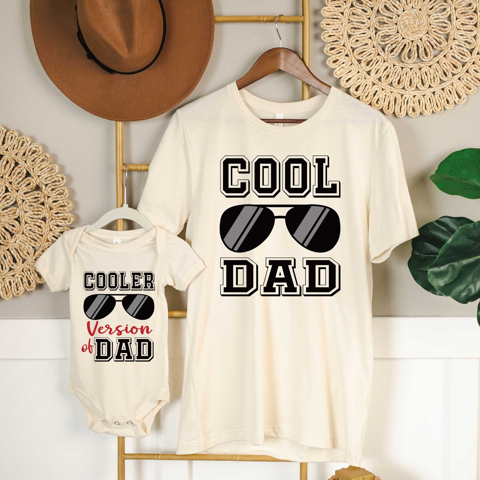 Cool Dad Tshirt, Cooler of Version Dad Shirt, Dad and Kid Matching ...