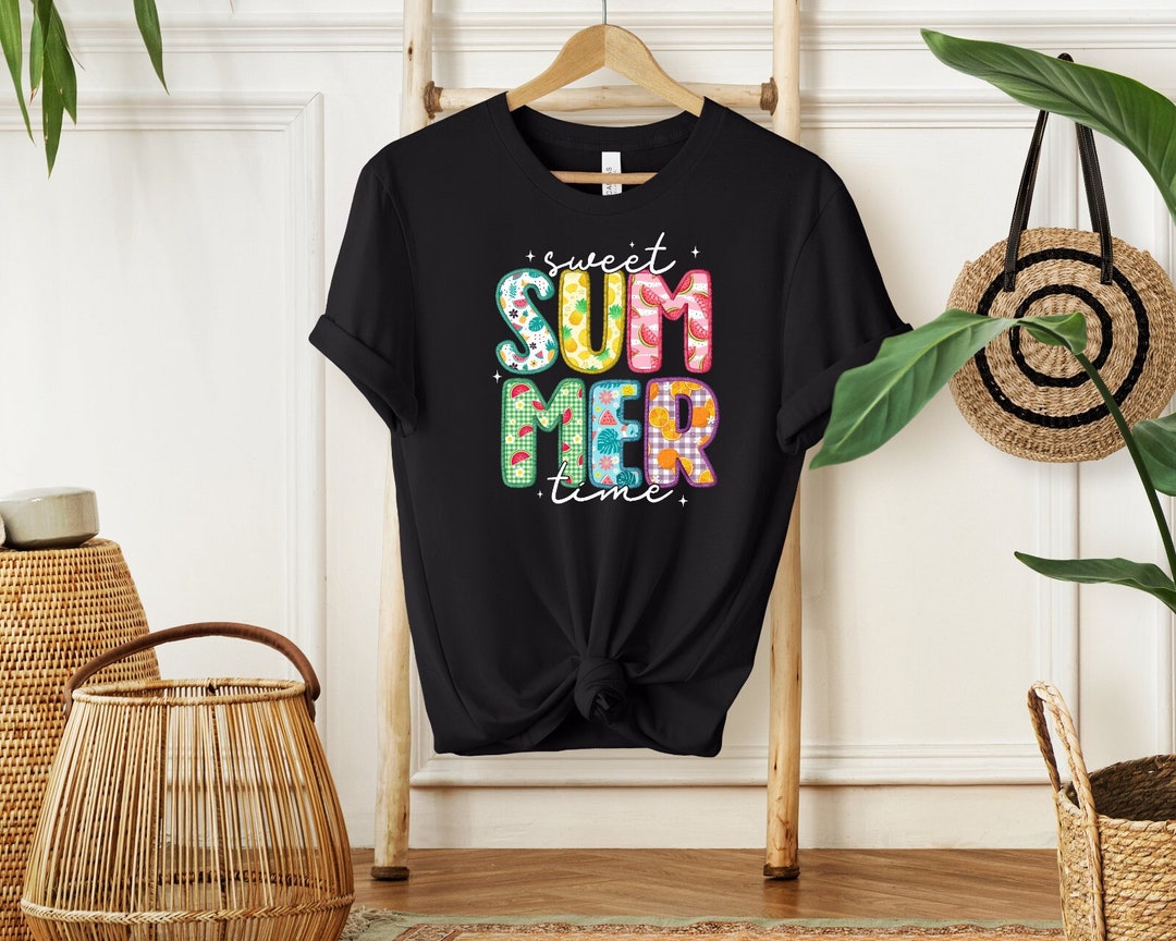 Sweet Summer Time Shirt, Leopard Print Shirt, Summer Shirt, Beach Tank ...