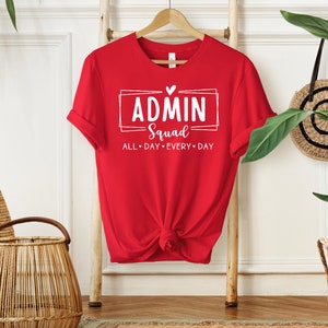 Admin Office Squad, Group Team Matching, Gift for Admin, Admin ...