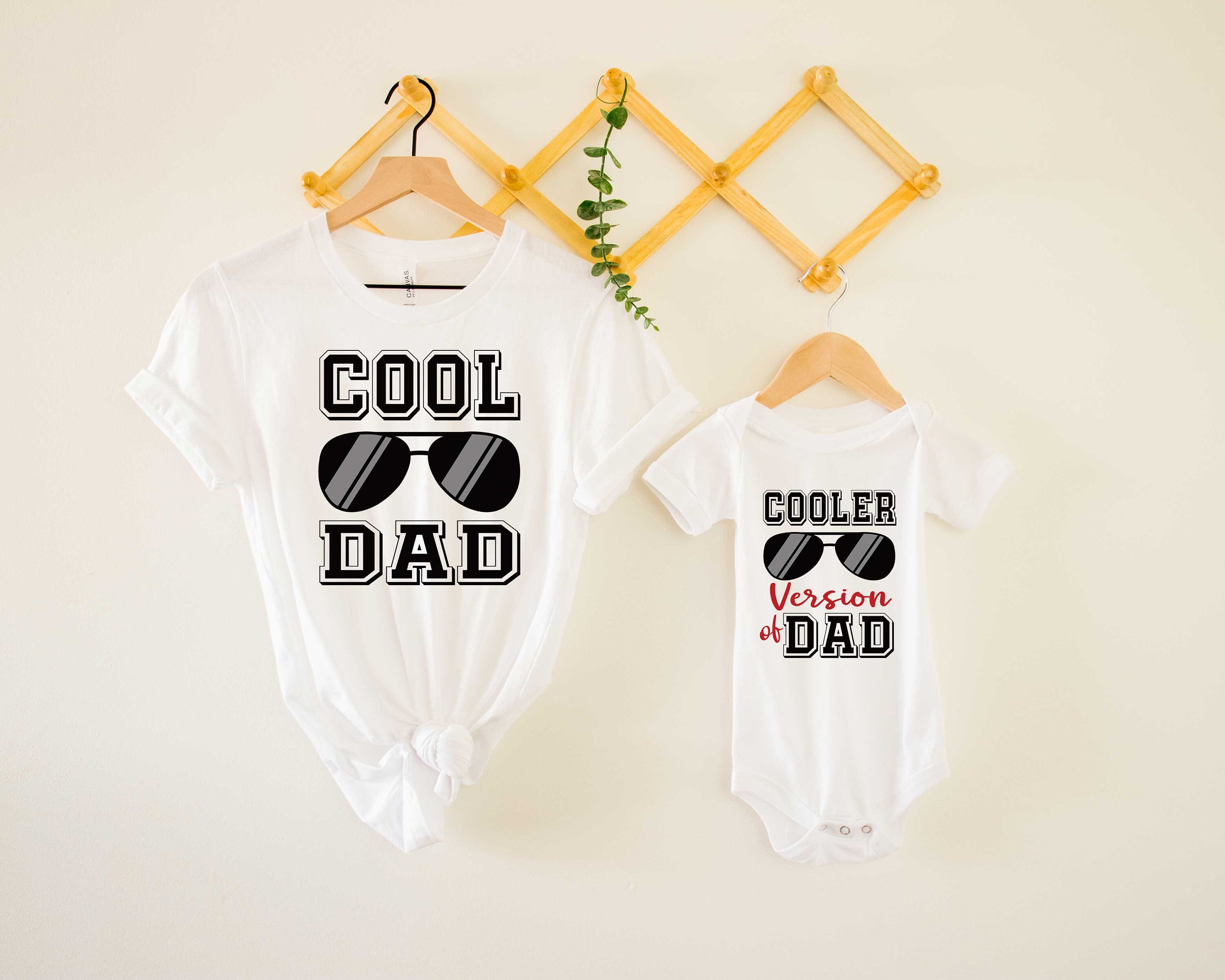 Cool Dad Tshirt, Cooler of Version Dad Shirt, Dad and Kid Matching ...