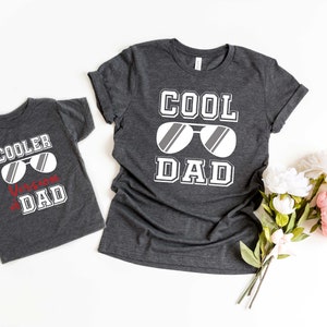 Cool Dad Tshirt, Cooler of Version Dad Shirt, Dad and Kid Matching ...