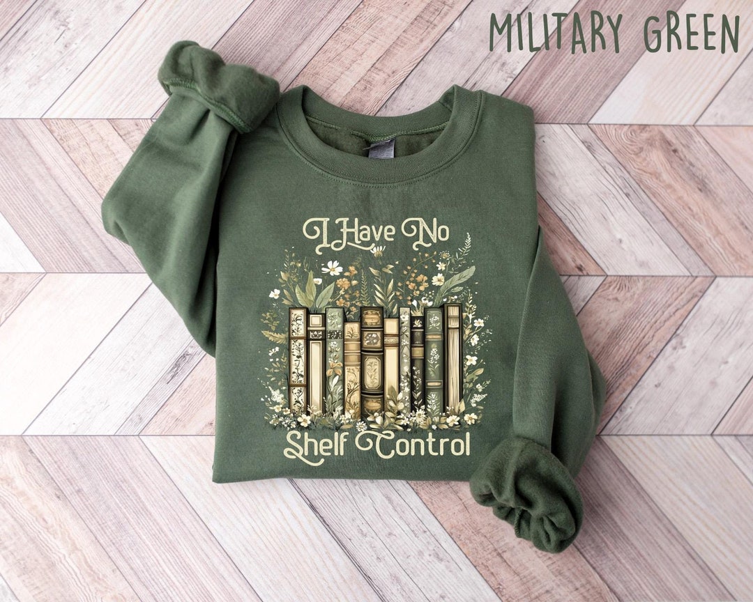 I Have No Shelf Control Shirt, Bookworm Gift, Book T-shirt, Librarian ...